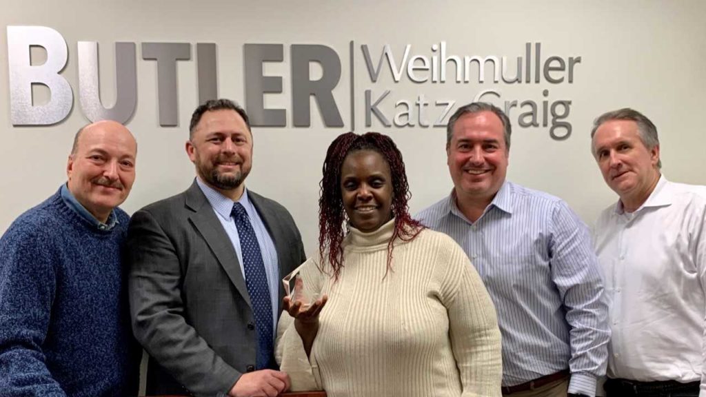 Butler Presents the STEP Award to Leshia Daniels - Butler Weihmuller ...