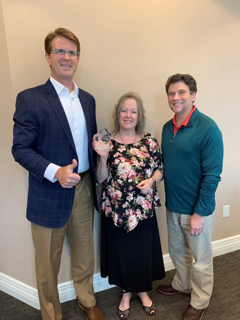 BUTLER PRESENTS THE STEP AWARD TO Sandy Peninger - Butler Weihmuller Katz Craig LLP