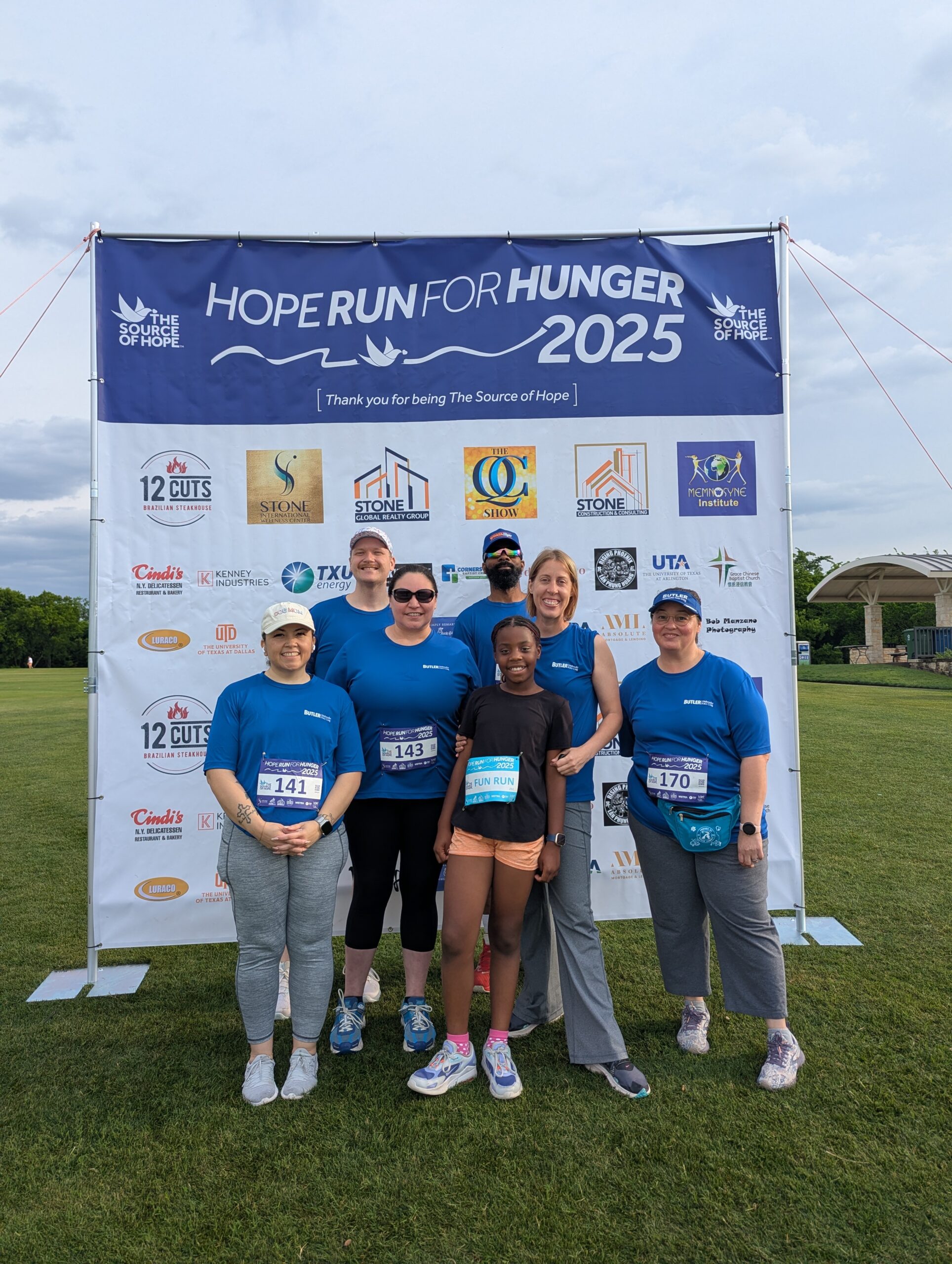 The Dallas Office at the 2025 Hope Run for Hunger 5k - Butler ...